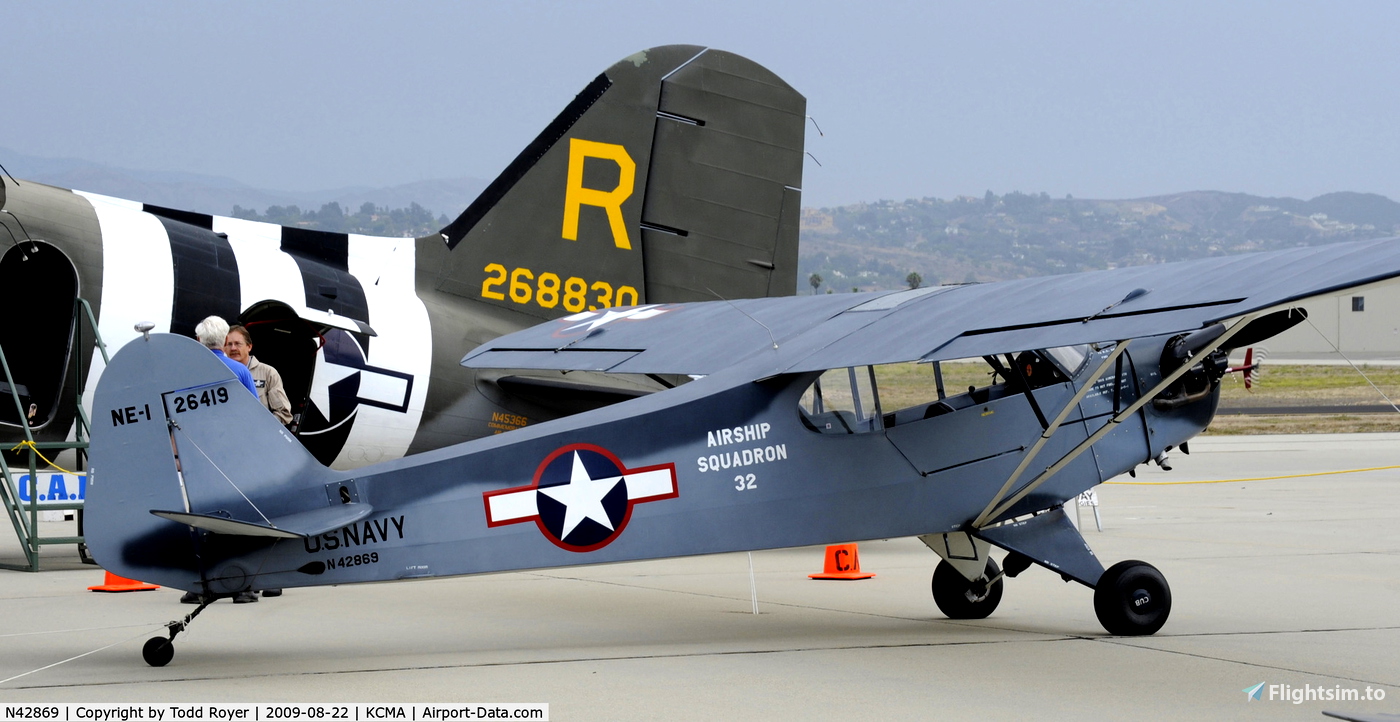 Liveries Requests - N42769 Navy livery (NE-1) for CAS Piper J-3 Cub ...