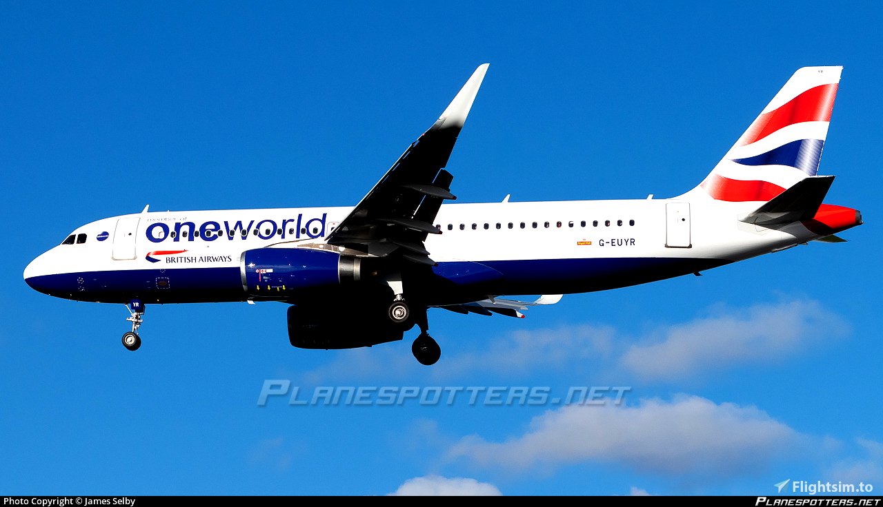 Liveries Verzoeken - British Airways Oneworld A320 G-EUYR - Flightsim.to