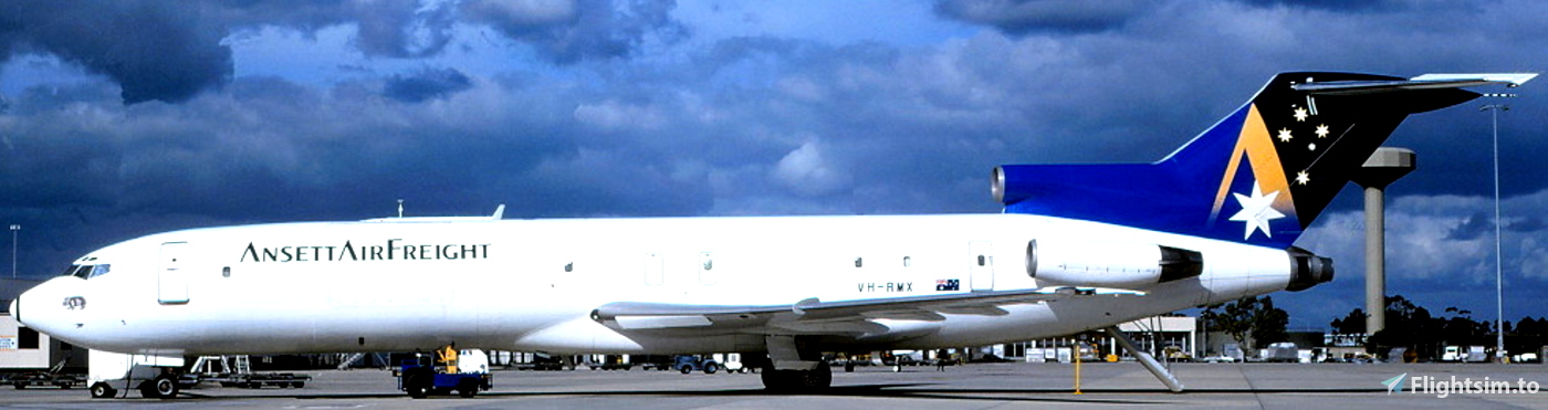 Liveries Requests - FSS 727 Freighter - VH-RMX - Ansett 727 Freighter ...