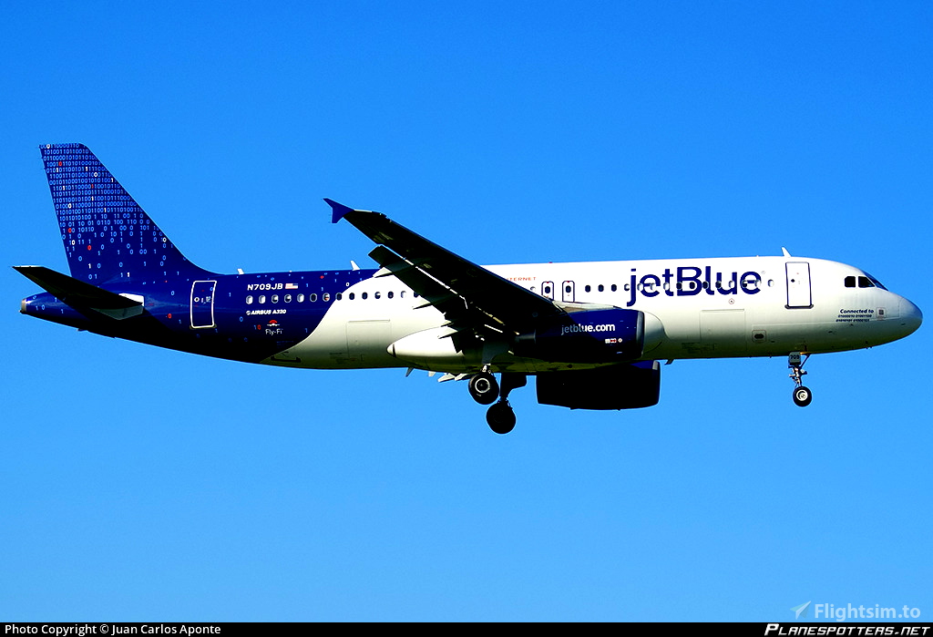 Liveries Requests - JetBlue Fenix A320 N709JB "Connected to 01000010 ...