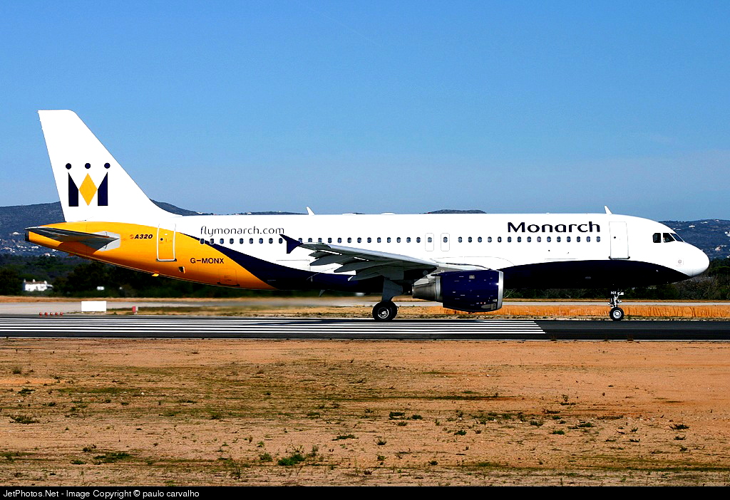 Liveries Requests - Monarch Airlines A320 (G-MONX) (2003 Livery) For ...