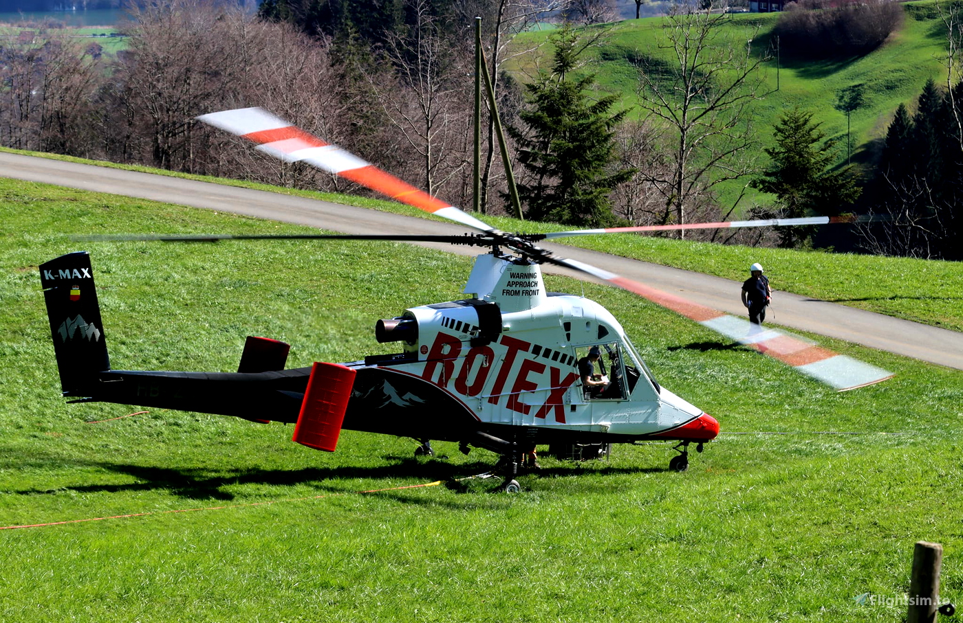 Liveries Requests - K-Max1200 For MSFS HB-ZXY Rotex Helicopter AG - Flightsim.to
