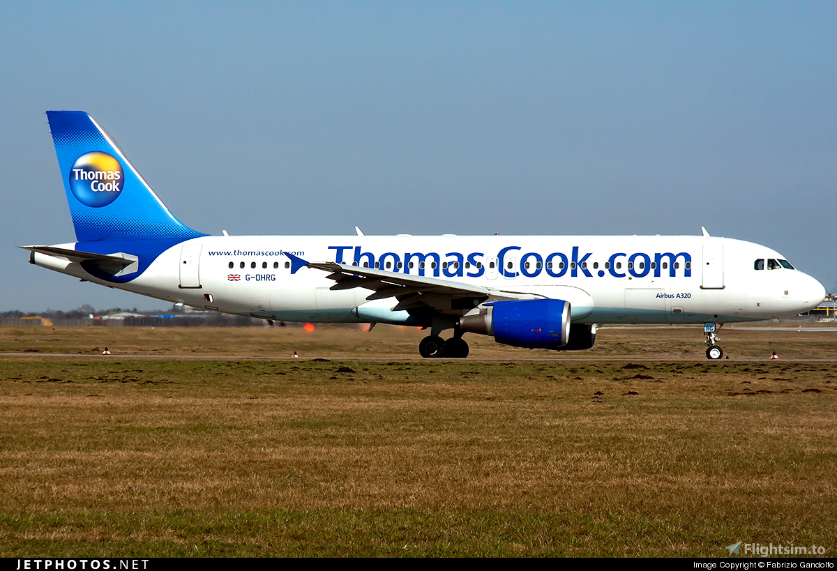Liveries Requests - Thomas Cook Airlines A320 (G-DHRG) Old Livery for ...
