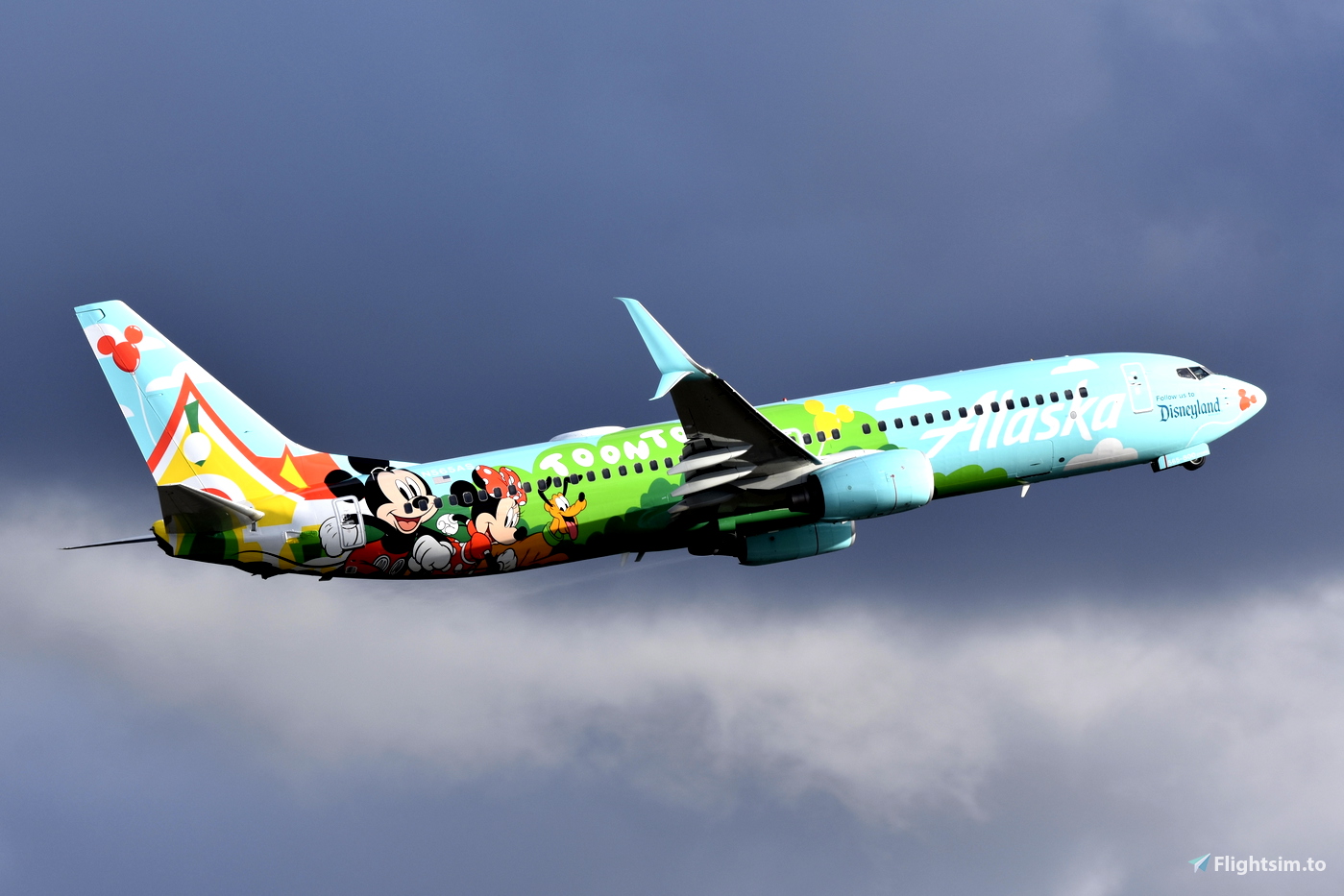 Liveries Requests - Alaska Airlines "Mickey’s Toontown" - Flightsim.to