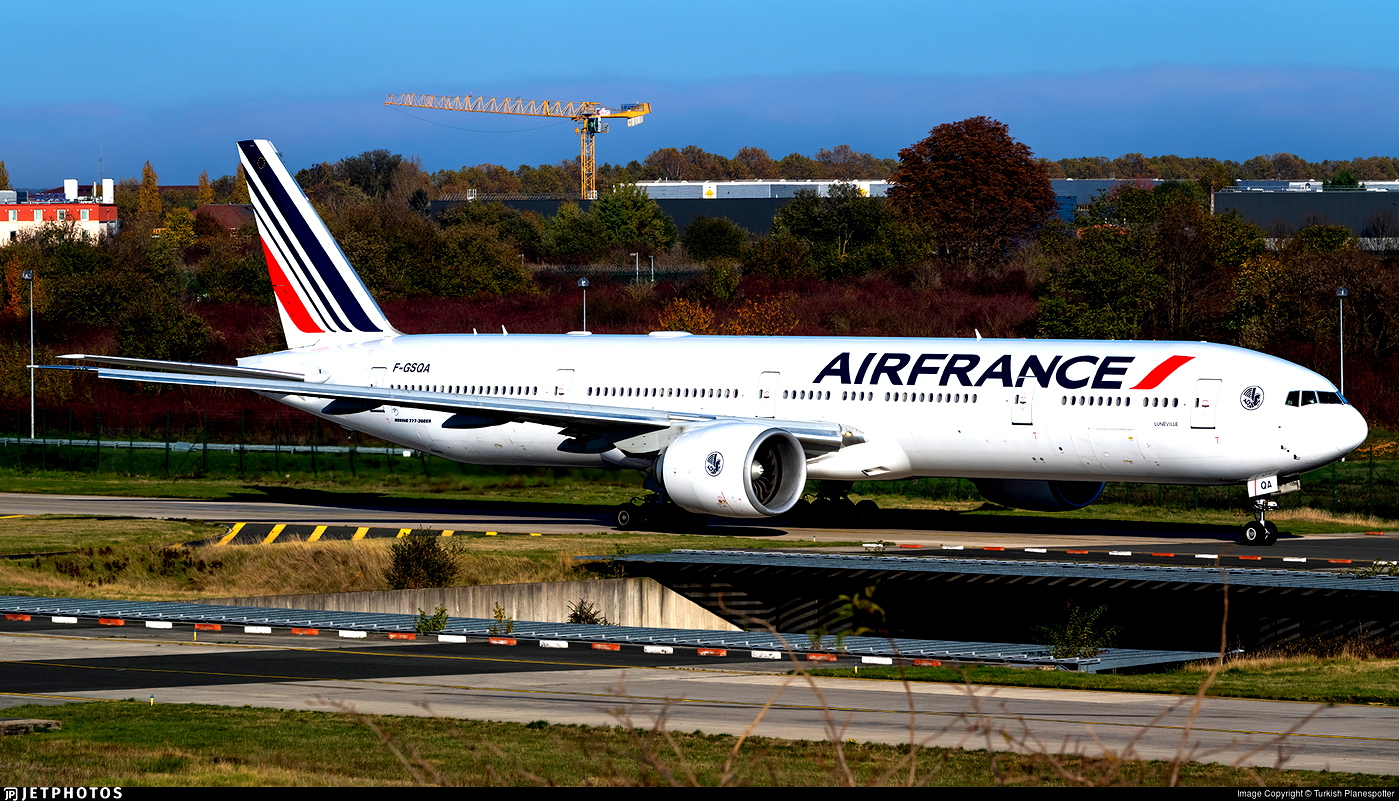 Liveries Pedidos - B777-300ER Air France - F-GSQA White Engines ...