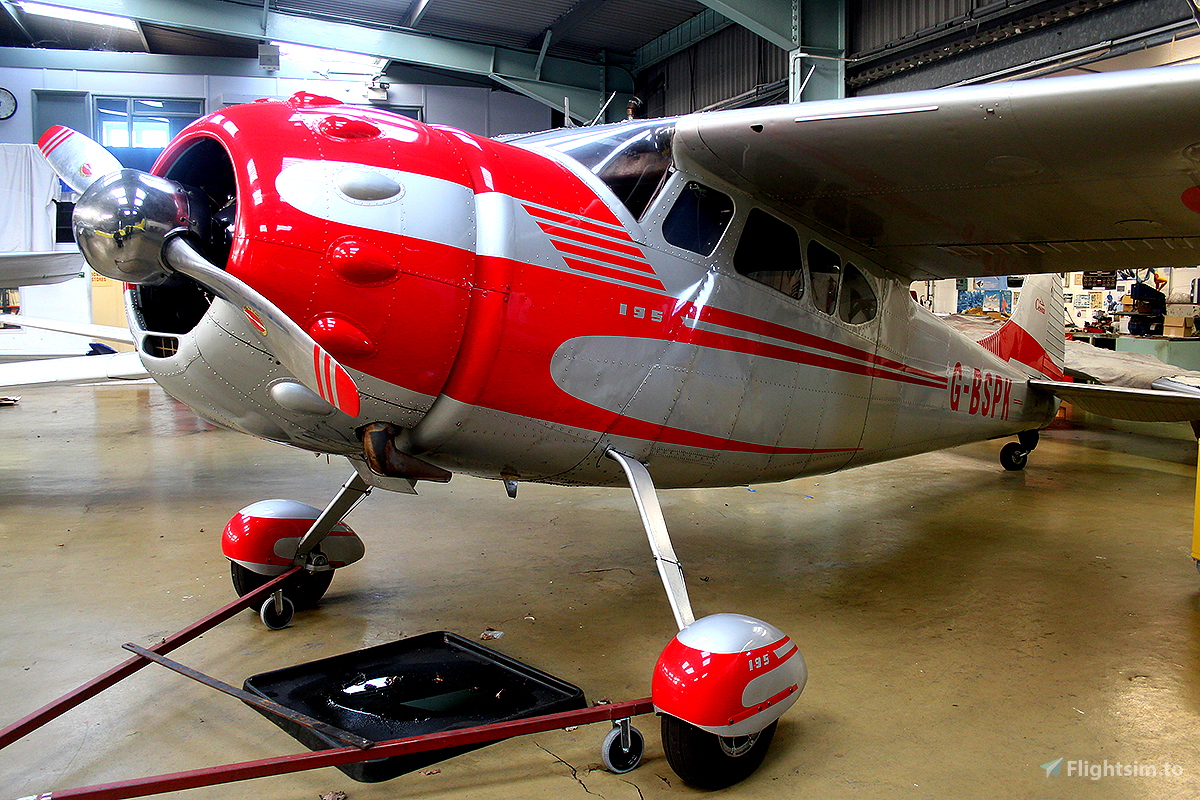 Liveries Requests - G-BSPK Cessna 195 - Flightsim.to