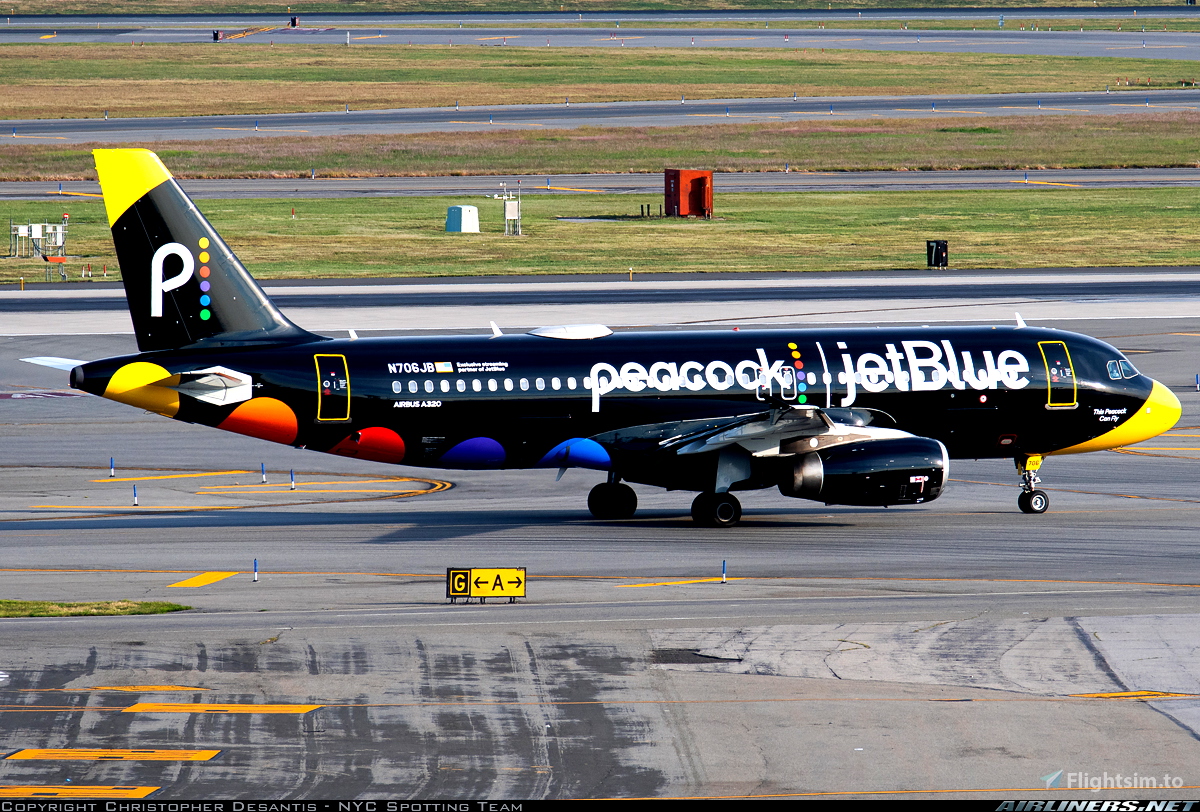 Liveries Requests - Jetblue FBW Peacock livery - Flightsim.to