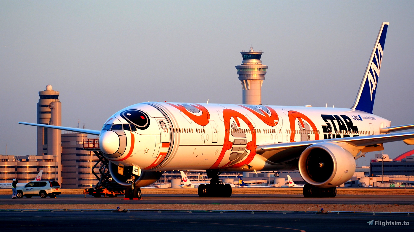 Liveries Requests - CS 777-300 ANA BB8 Livery - Flightsim.to