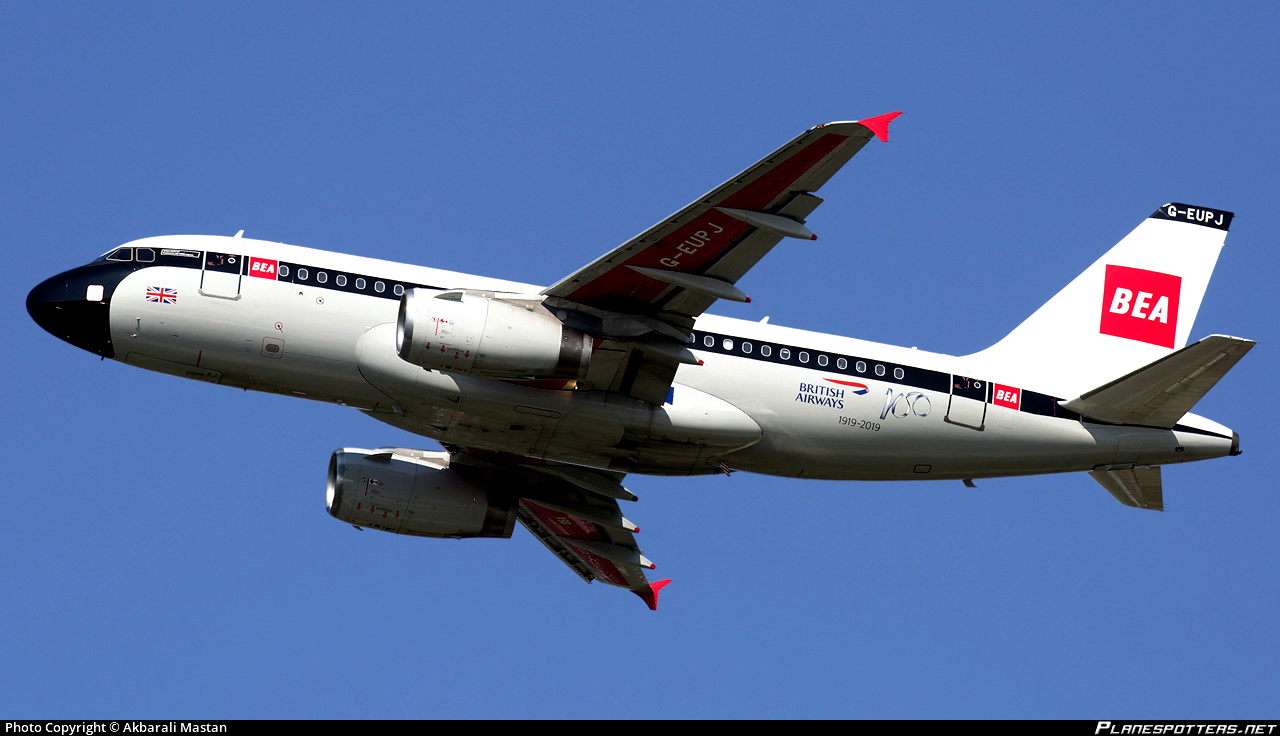 Liveries 请求 - British Airways BAE Retro A319 Livery (G-EUPJ) - Flightsim.to