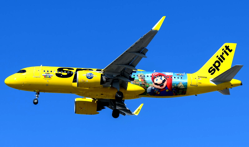 Liveries Requests - SPIRIT AIRLINES " UNIVERSAL STUDIOS UNVEIL SUPER ...