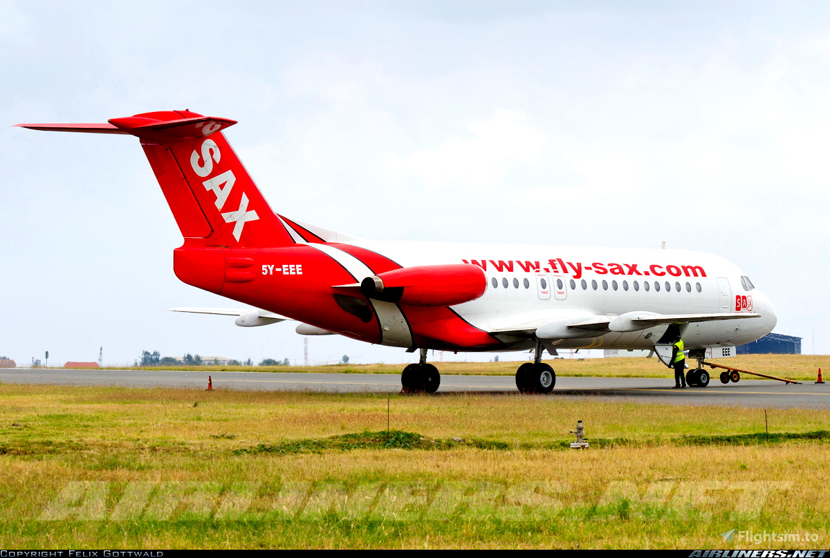 Liveries Requests - Fokker F28-4000 Fly-Sax 5Y-EEE - Flightsim.to