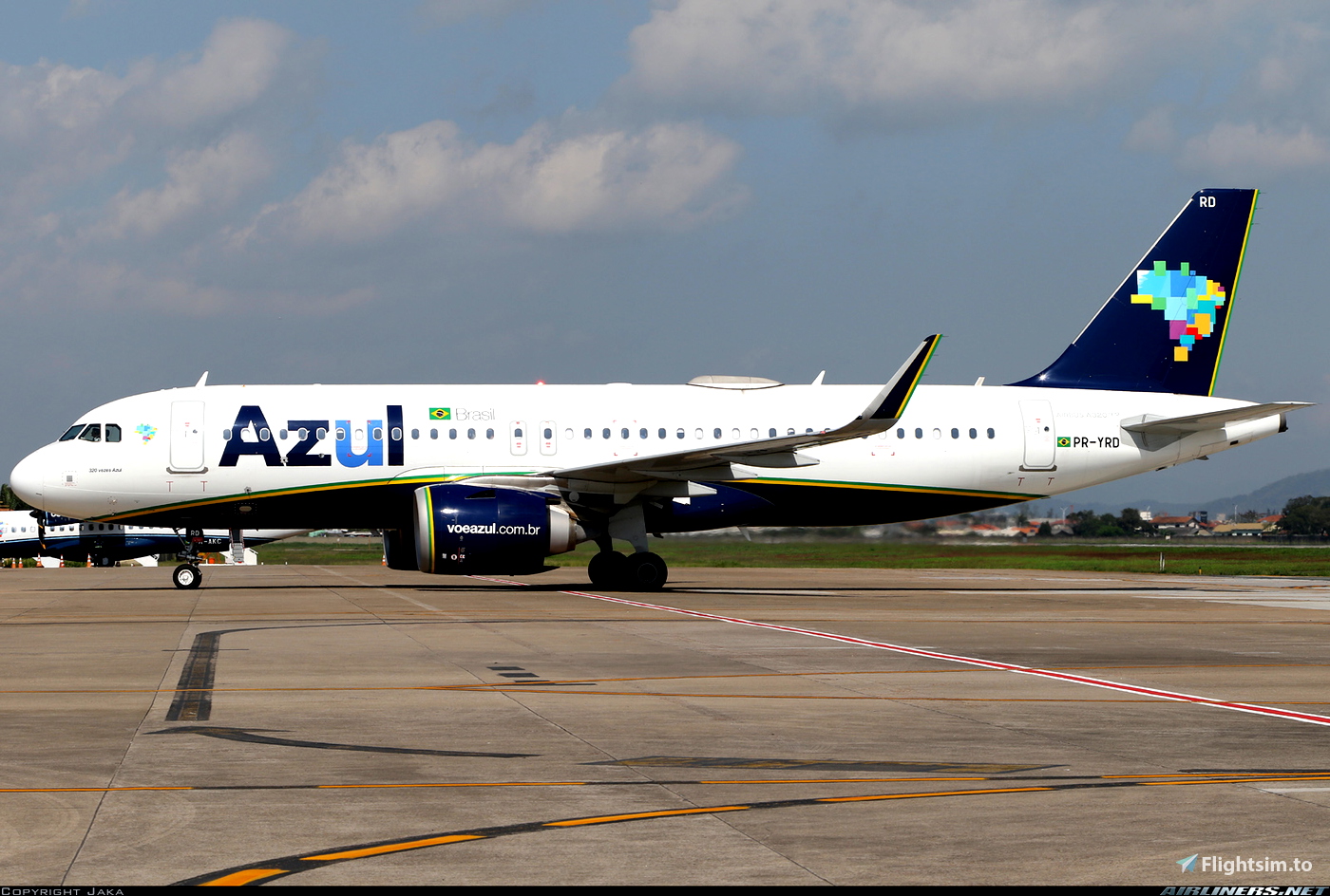 Liveries Demandes - Azul A320 CEO LatinVFR Reg: PR-YRD - Flightsim.to