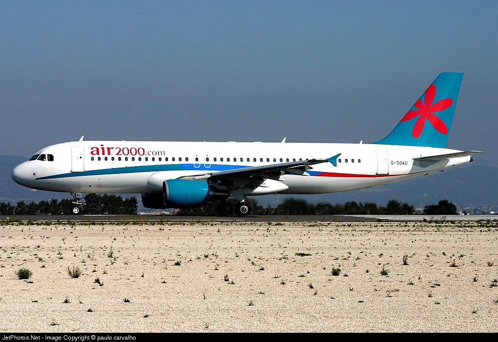 Liveries Demandes - Air 2000.com (A320) (G-OOAU & G-OOAR) (Air 2000.com ...