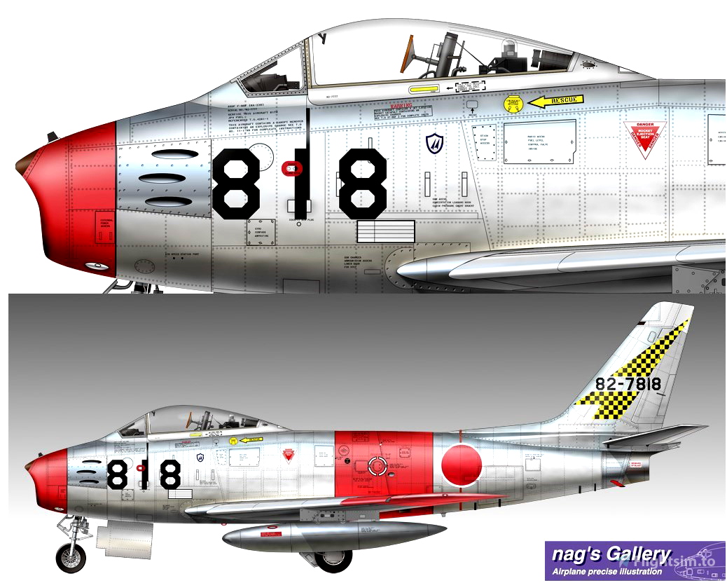 Liveries Requests - F-86 Savre JASDF 1st Air Wing Matsushima Detachment ...