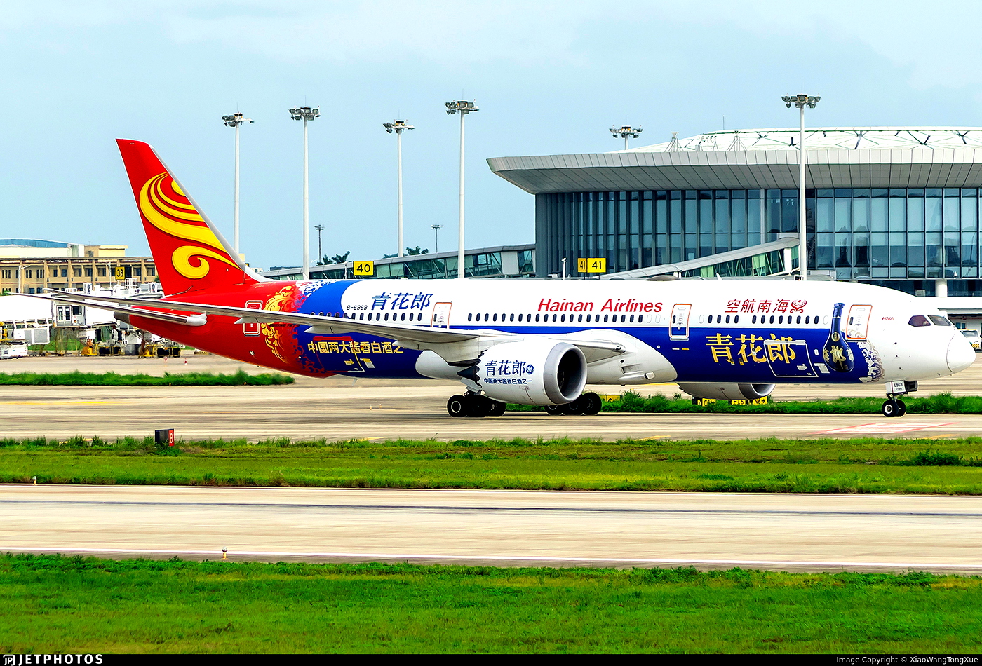 Liveries Requests - Horizon Sim 787-9 Hainan Airlines (Blue & White ...