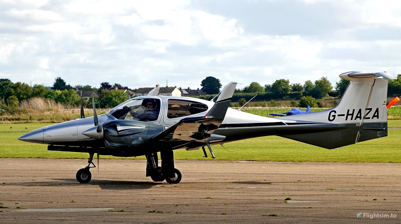 Liveries Requests - COWS DA42 | G-HAZA - Flightsim.to