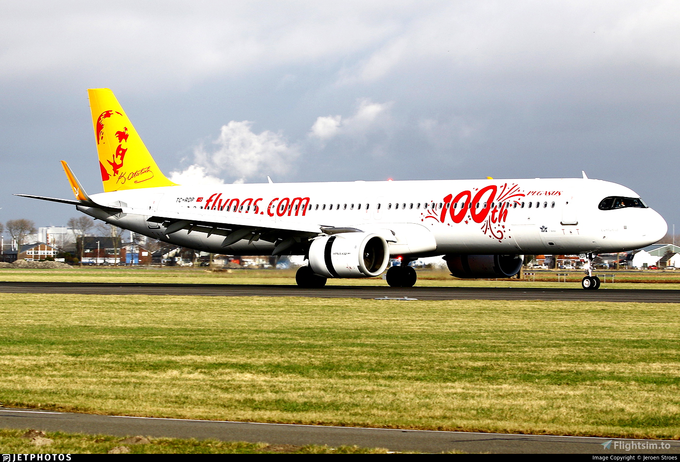 Liveries Requests - Pegasus Airlines TC-RDP Speacial 100Th Year ...