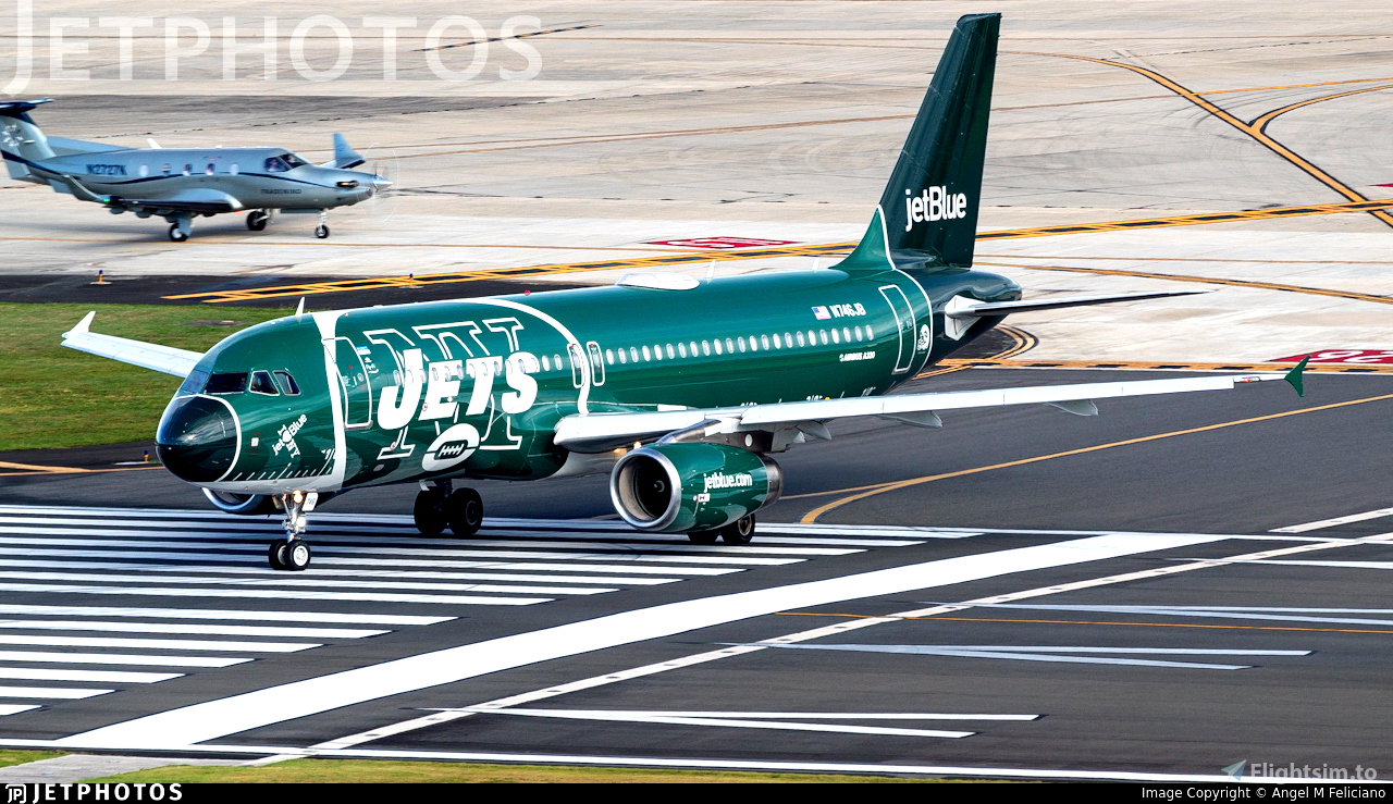 Liveries Requests - Jetblue Airways Airbus A320 'JetGreen' NY Jets ...