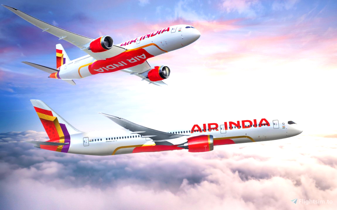 Liveries Requests - air india new colors B787-9 - Flightsim.to