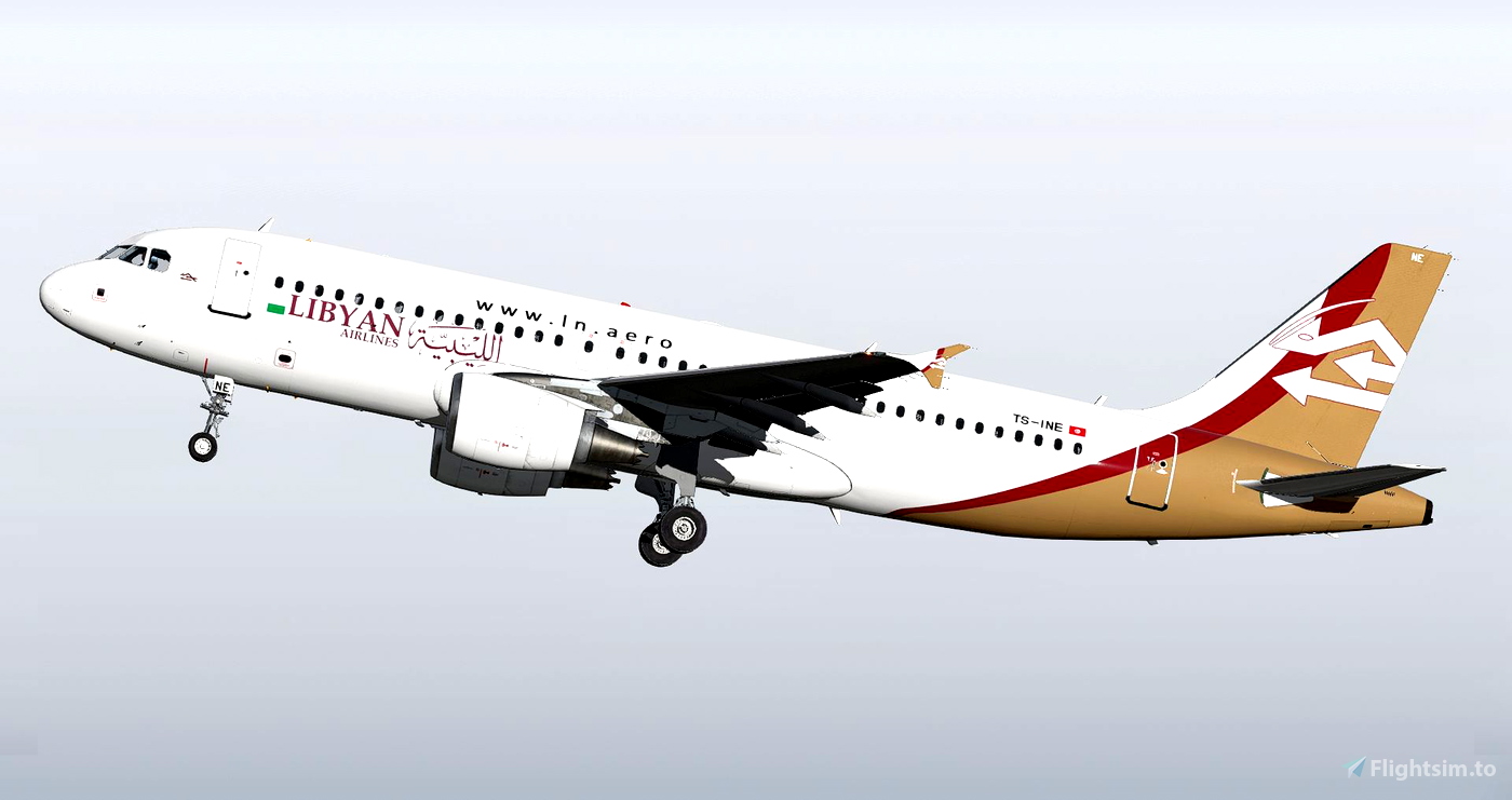 Liveries Requests - Libyan Airlines (Nouvelair Tunisie) A320 (TS-INE ...