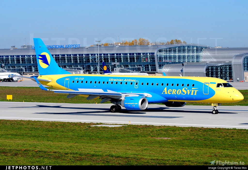 Liveries Requests - FSS E-JETS E190 Aerosvit UR-DSB - Flightsim.to