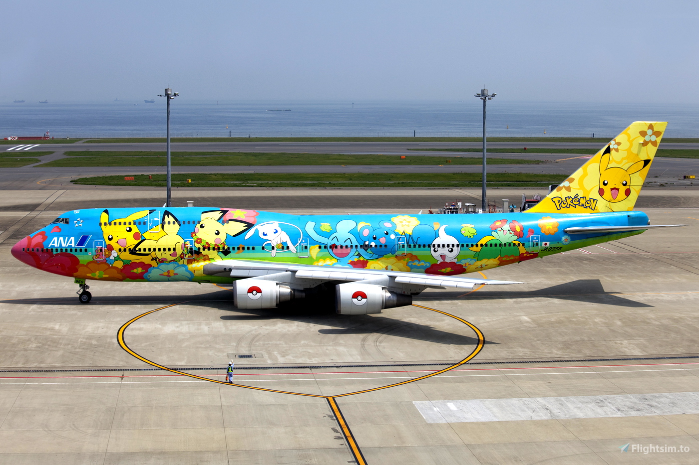 Liveries Requests - ANA pokemon for Asobo boeing 747-8i - Flightsim.to