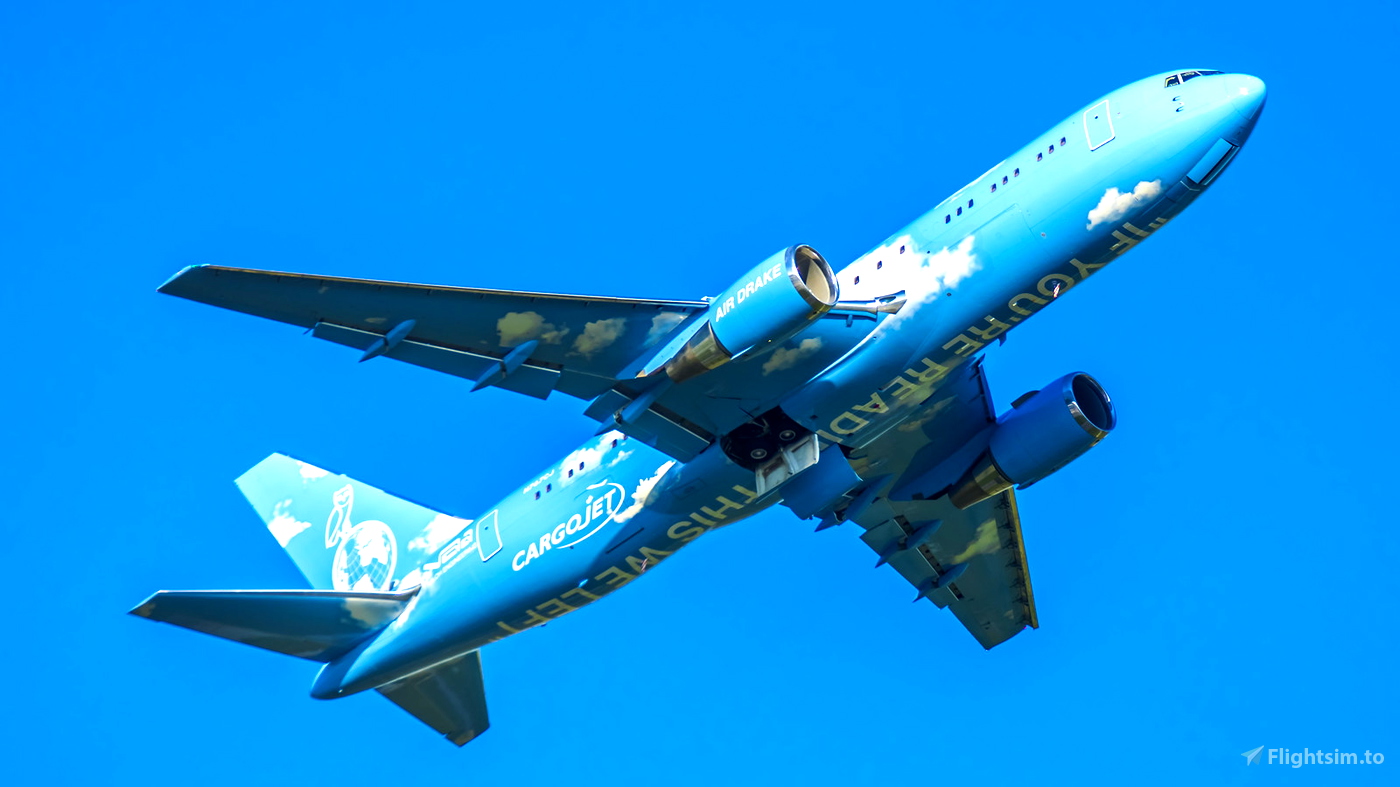 Liveries Requests - Air Drake 767 N767CJ - PMDG 777-300ER | New and Old ...