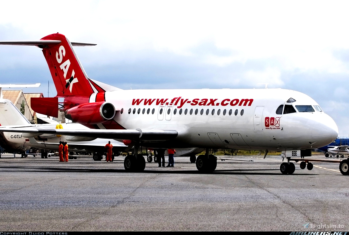 Liveries Requests - FLY SAX Fokker F-28-4000 5Y-EEE - Flightsim.to