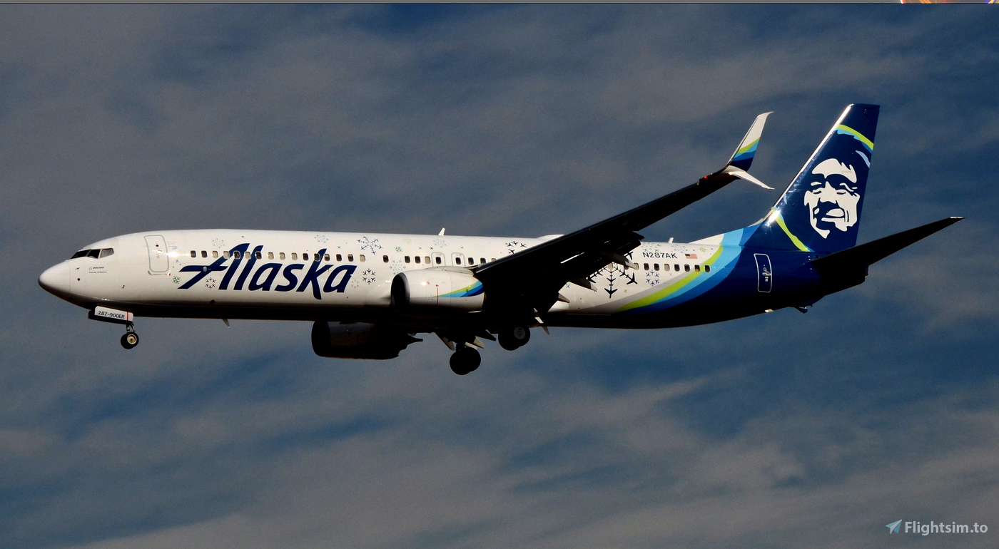 Liveries Requests - Alaska Airlines N287AK B737-900ER "Snowflake ...