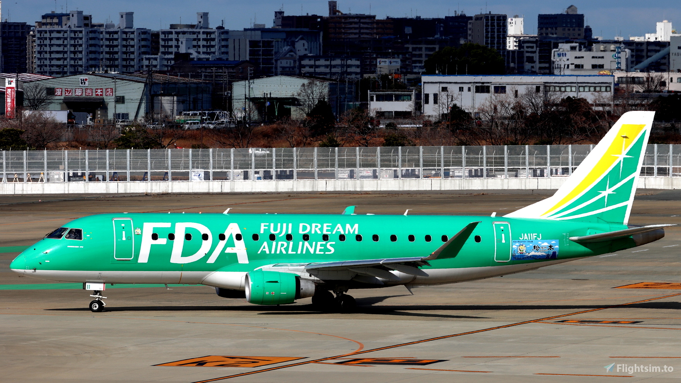 Liveries Requests - FDA - Fuji Dream Airlines E175 (New WL) JA11FJ to JA16FJ - Flightsim.to