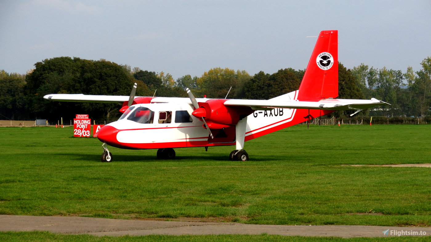 Liveries Requests - bn2 Islander Headcorn para club - Flightsim.to