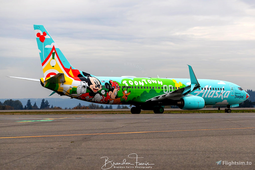 Liveries Requests Pmdg 737 800 Alaska Airlines N595as Toontown