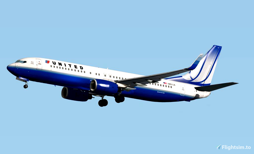 Liveries Requests - United Airlines Blue Tulip [PMDG 737-900 ...