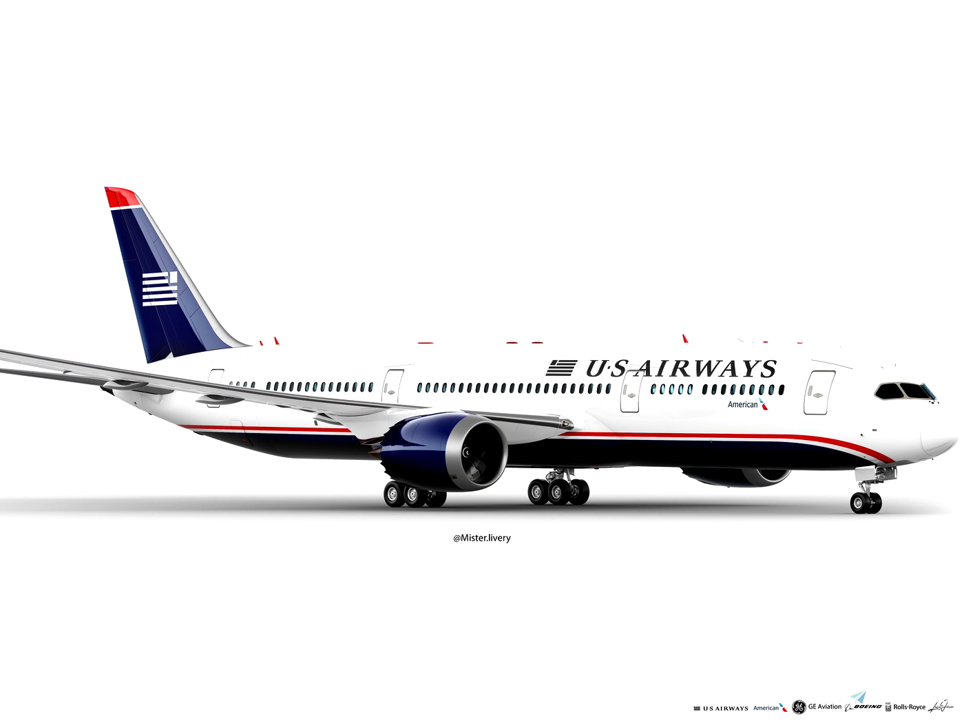 Liveries Requests - American Airlines (heritage livery with homage to U ...
