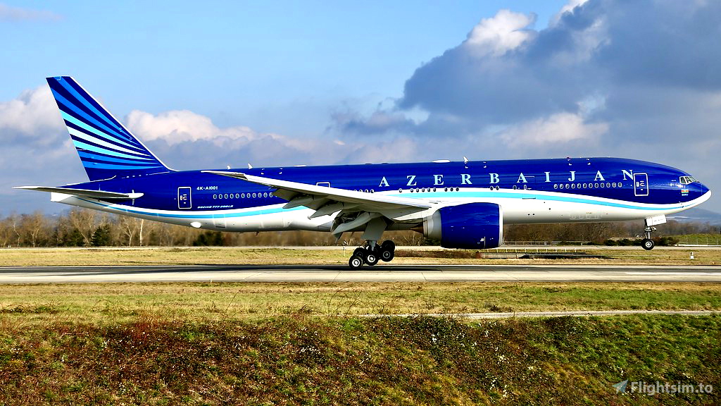 Liveries Requests - Azerbaijan Airlines Boeing 777-200LR 4K-AI001 ...