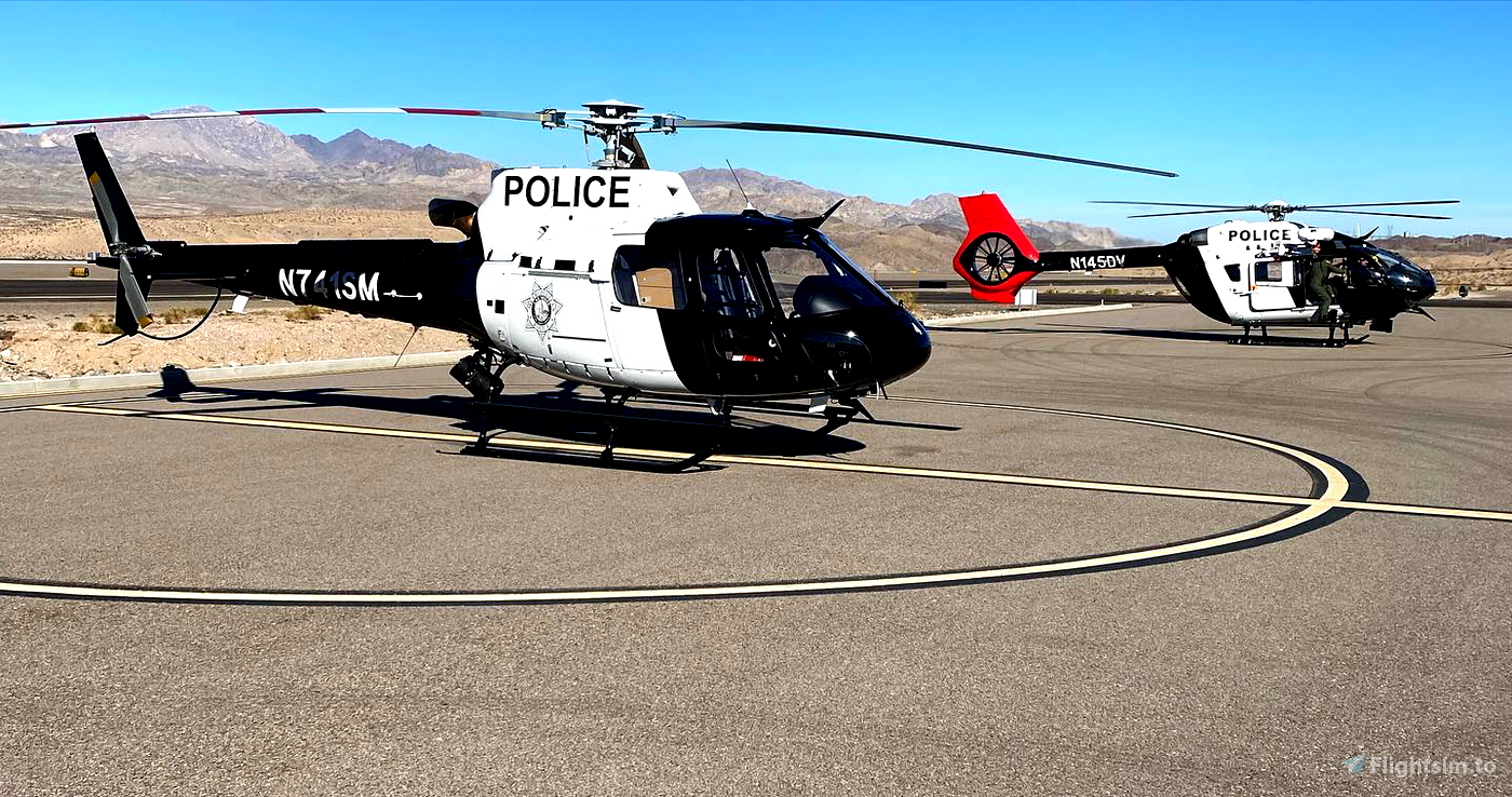 Liveries Requests - Las Vegas Metro PD air unit, N741SM - Flightsim.to