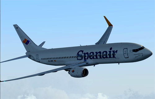 Liveries Requests - Spanair 737-800 (fictional) - Old livery - Flightsim.to
