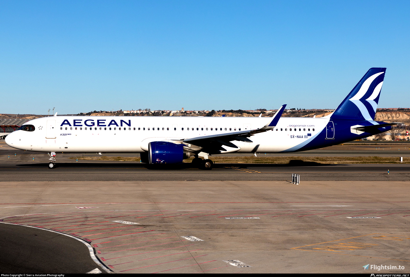 Liveries Requests - AEGEAN A321NEO 8K LIVERY - SX-NAA - Flightsim.to