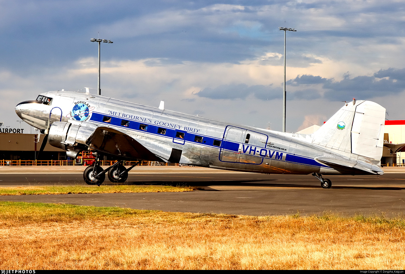 Liveries Demandes - Douglas DC-3 VH-OVM Melbourne's Gooney Bird ...