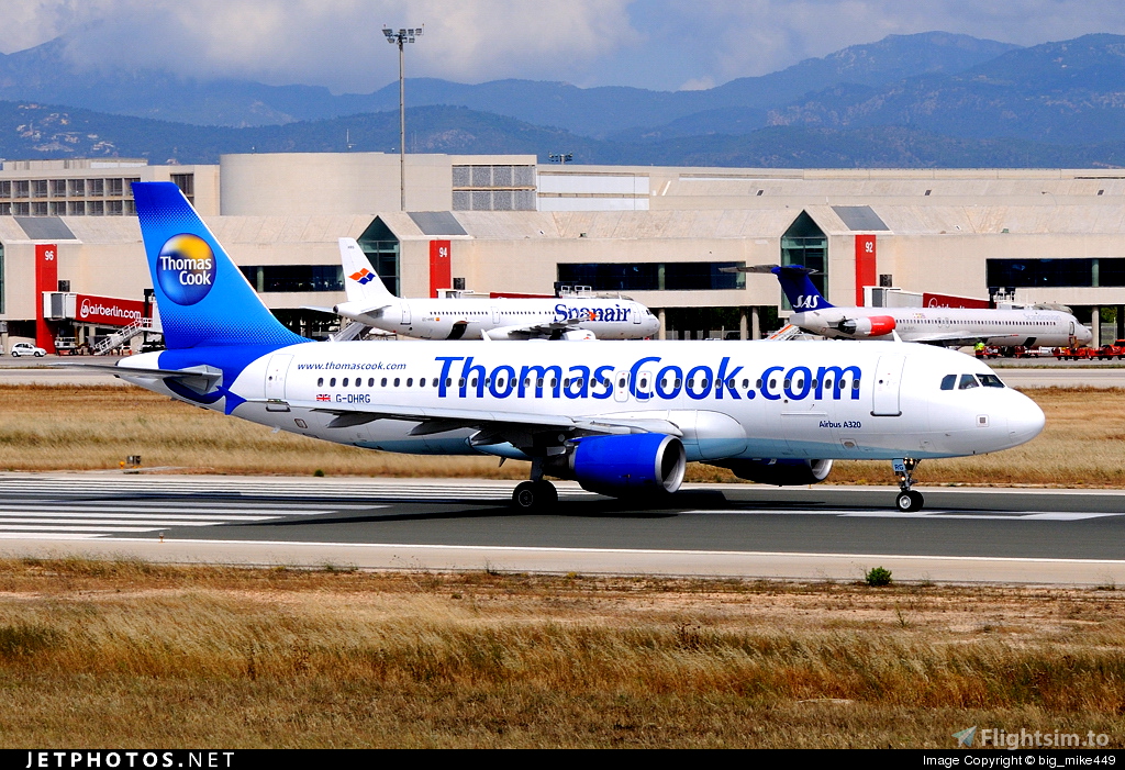 Liveries Requests - Thomas Cook Airlines A320 (G-DHRG) Old Livery for ...