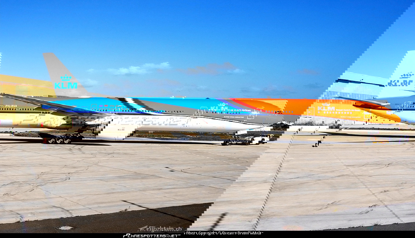 Liveries Requests - KLM, B77W, PH-BVA : Orange Pride Livery New Colors ...