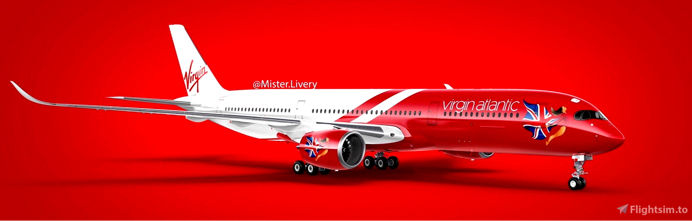 Liveries Requests - Virgin Atlantic Red Fictional - Flightsim.to