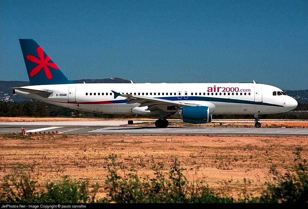 Liveries Demandes - Air 2000.com (A320) (G-OOAU & G-OOAR) (Air 2000.com ...