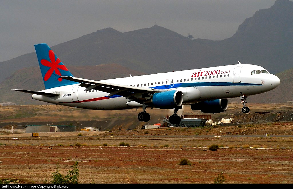 Liveries Demandes - Air 2000.com (A320) (G-OOAU & G-OOAR) (Air 2000.com ...