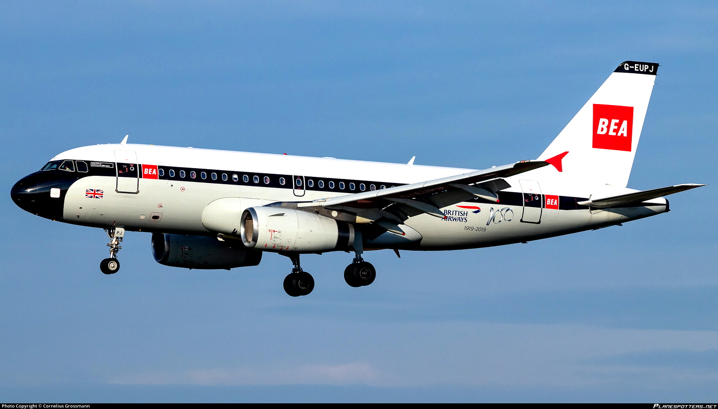 Liveries Requests - British Airways BAE Retro A319 Livery (G-EUPJ ...