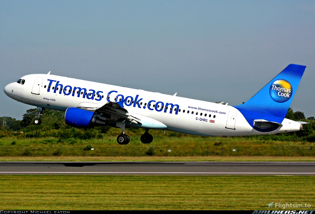 Liveries Requests - Thomas Cook Airlines A320 (G-DHRG) Old Livery for ...