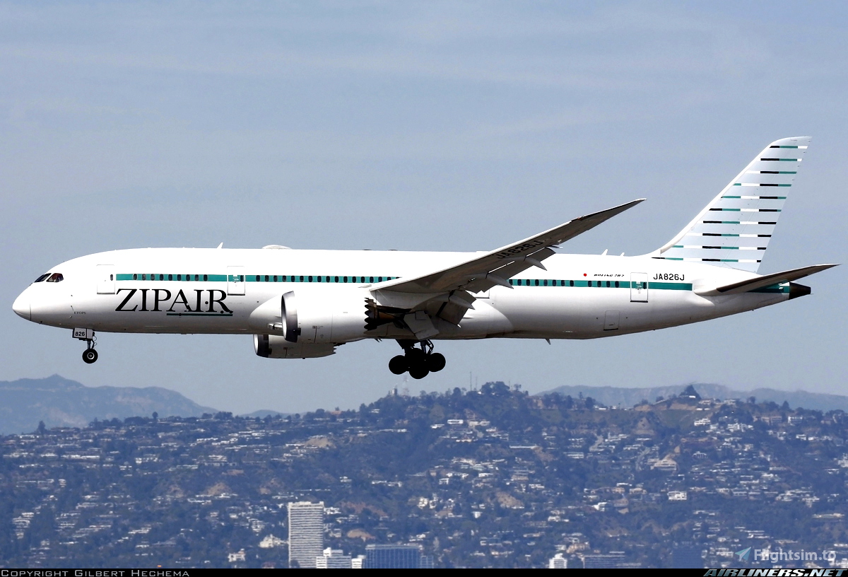 Liveries 请求 - Zipair Tokyo Kuro 787-8 V2 - Flightsim.to