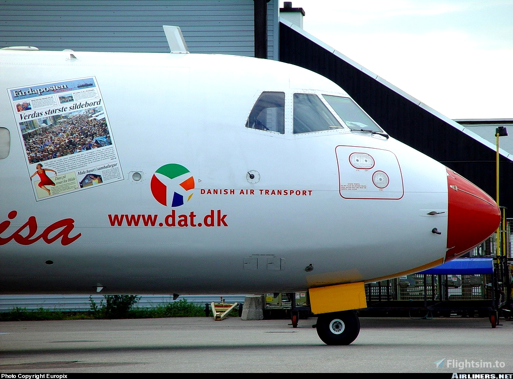 Liveries Anfragen - Danish Air Transport (DAT) ATR 42-600 'Firdaposten ...