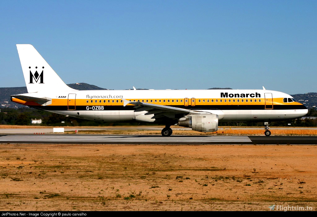 Liveries Requests - Monarch Airlines A320 (G-OZBB) (Older Livery 1986 ...