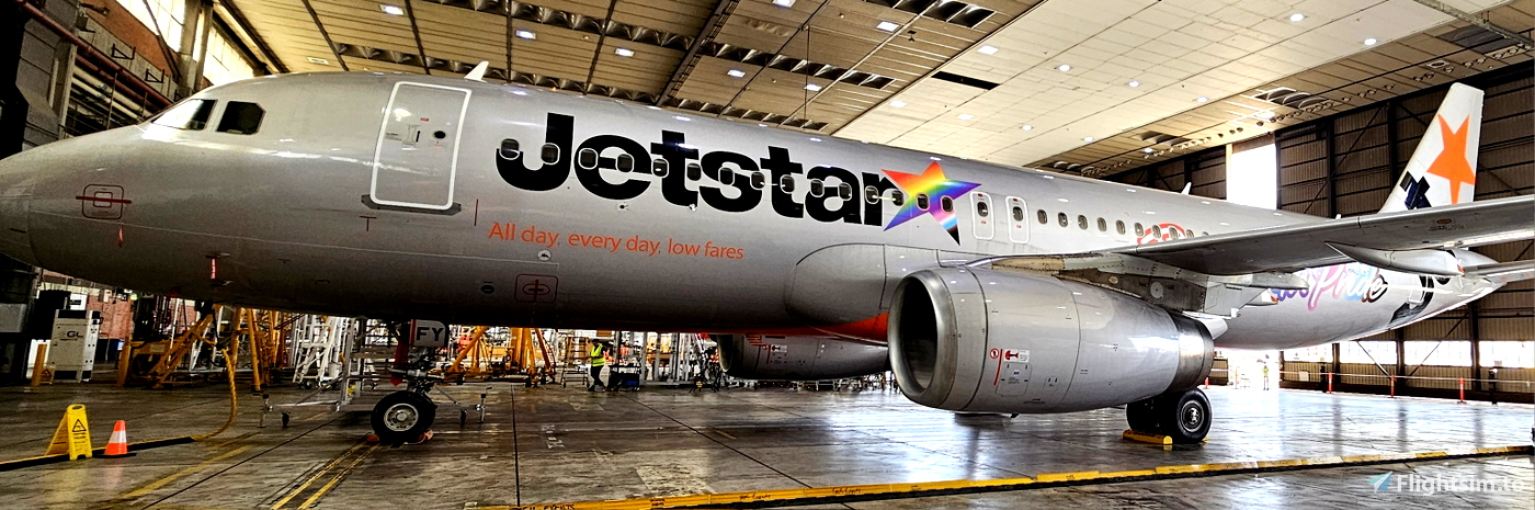 Liveries Requests - Jetstar VH-VFY "Flying With Pride" - Flightsim.to